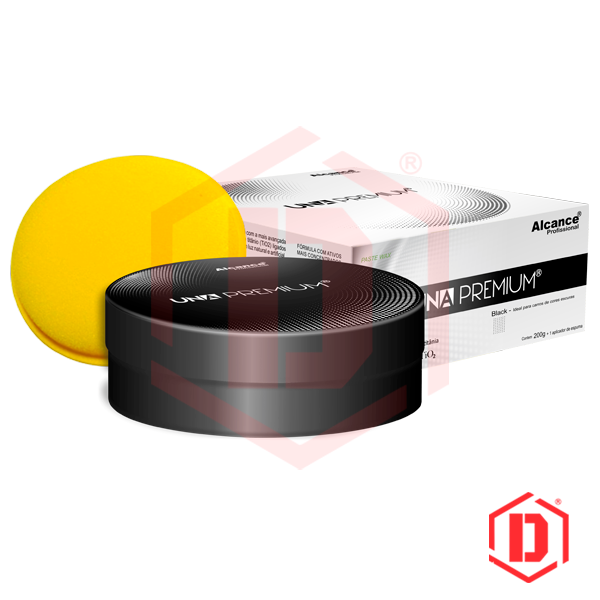 ALCANCE CERA UNA BLACK SYNTHETIC WAX 200G l - DMG CAR CARE