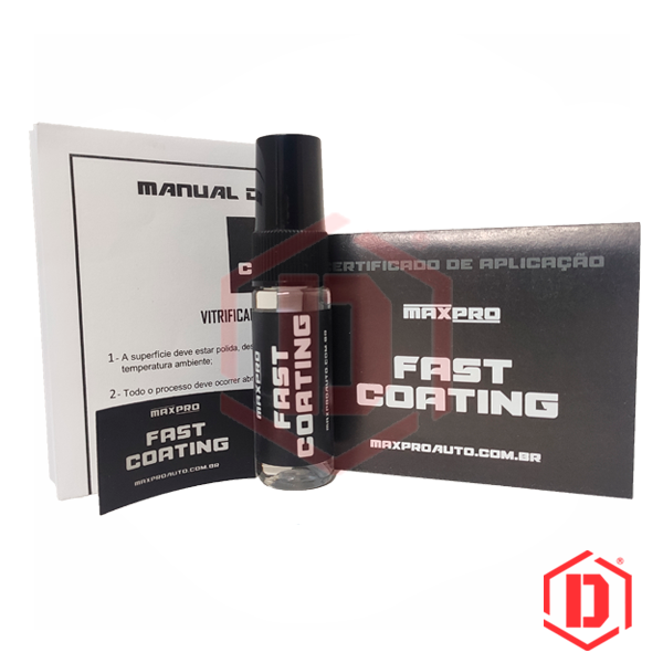 MAXPRO VITRIFICADOR DE ALTO RENDIMENTO FAST COATING 20ML l - DMG CAR CARE